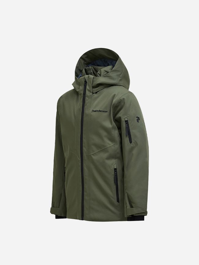 Peak Performance Maroon Insulated Jacket Junior