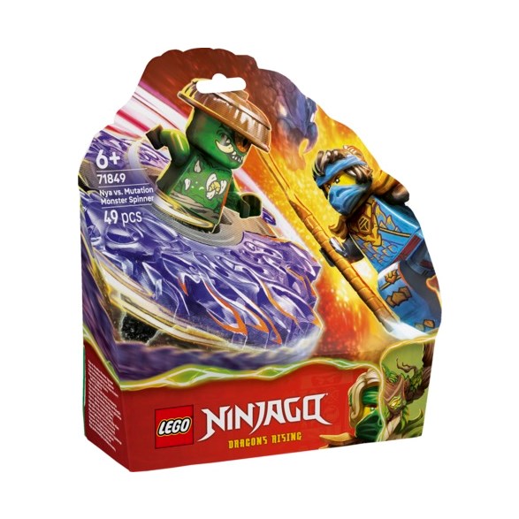 Leksaksborgen - LEGO® Ninjago - Nya mot spinner och med muterat monster