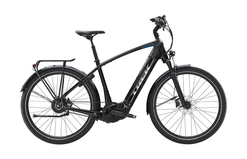 Elcykel Trek Allant+ 9 sort/blå