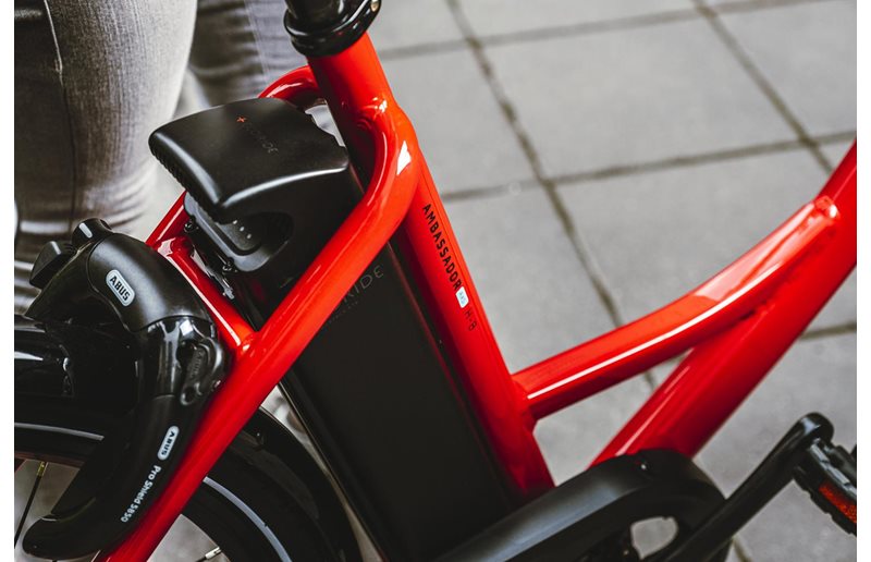 Ecoride Elcykel Ambassador Axs H-7 Red