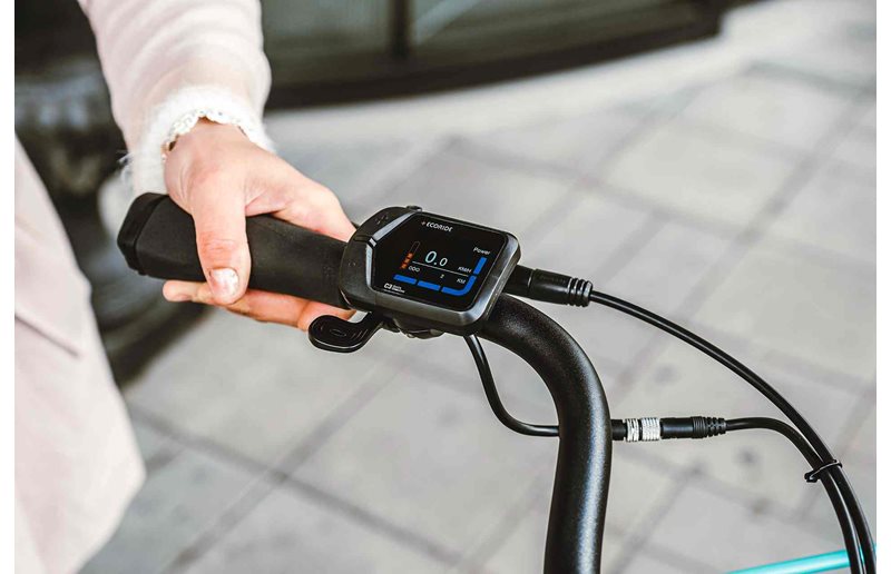 Köp Ecoride Elcykel Ambassador Axs H-7 Turquoise från ECORIDE