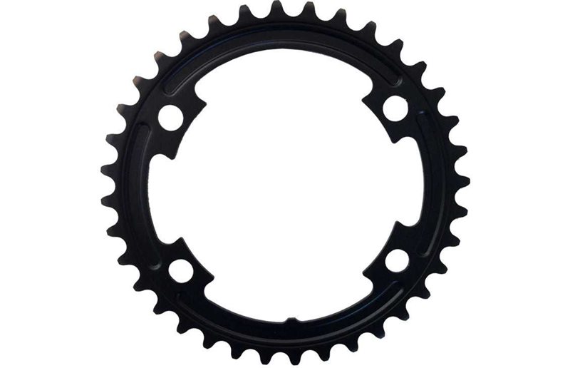 Larunpyora - Shimano Eturatas 105 FC-5800 Ma 110 BCD 2x11-vaihteinen 34T Musta merkiltä SHIMANO