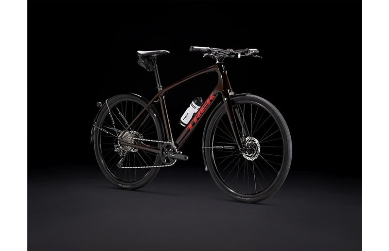 Hybridcykel Trek FX Sport 5 rød/sort