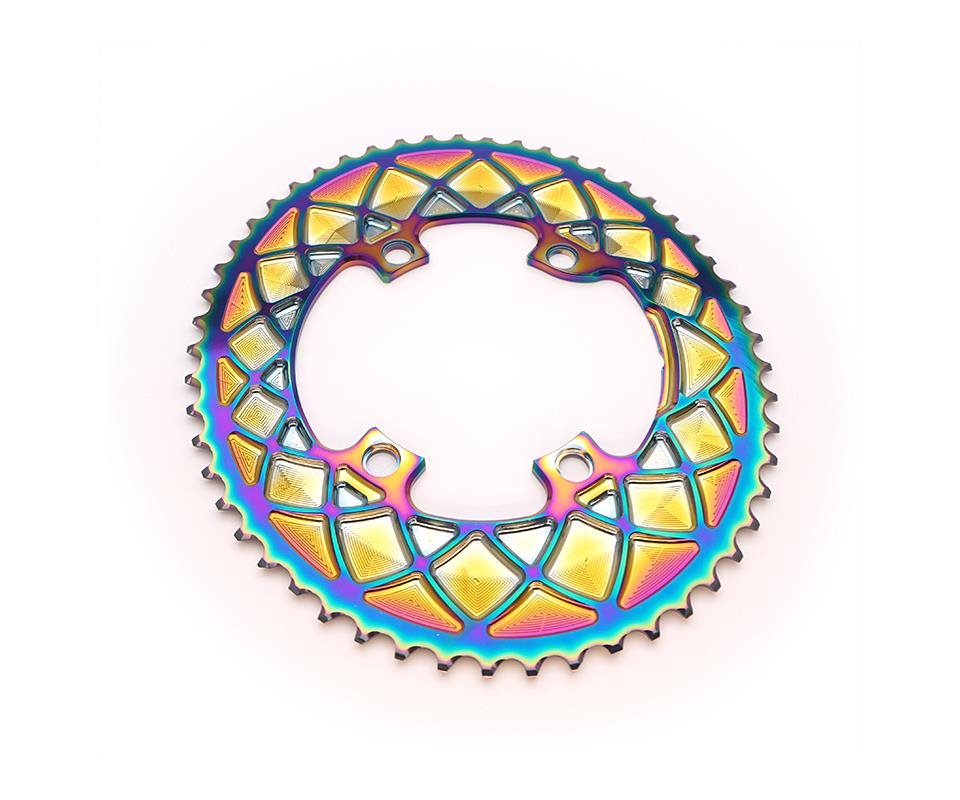 Absoluteblack Drev ¥110 Mm Bcd (Shimano Asymmetric) 2X10/11-Speed Oval ...