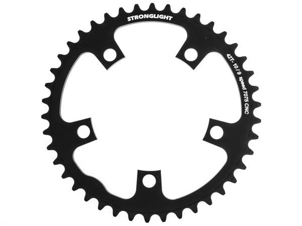 Stronglight Drev ¥110 mm Bcd 2X 9/10-Speed X-Sync Alu 42 | Cykloteket.se - Cykloteket.se