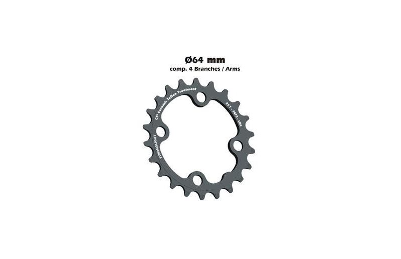 Stronglight Drev ¥64 mm Bcd 3X9-Speed Fc-M970 Alu 22 online