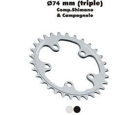 Stronglight Drev ¥74 mm Bcd 3X9/10-Speed Alu 32 online