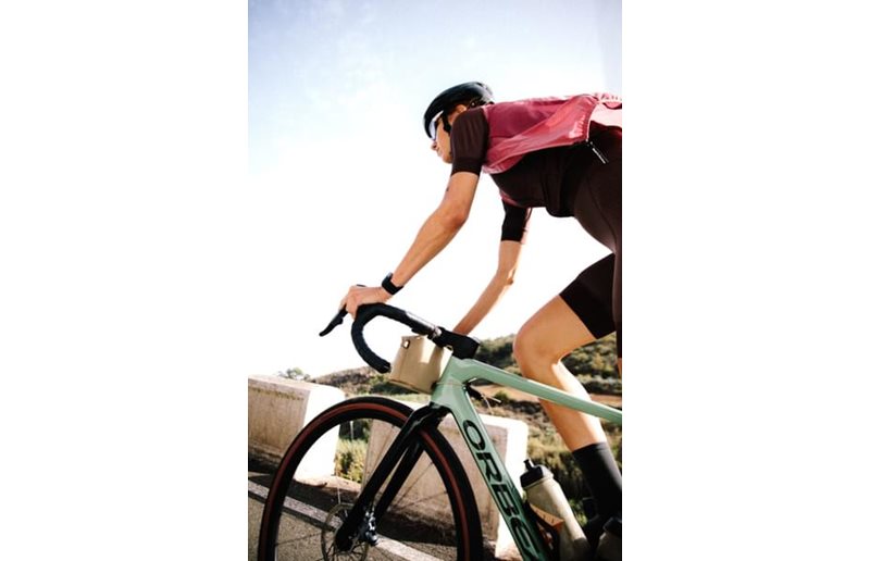 Orbea Gravel Bike Terra M21Eteam 1X Infinity Green Carbon View Matt | Cykloteket.se