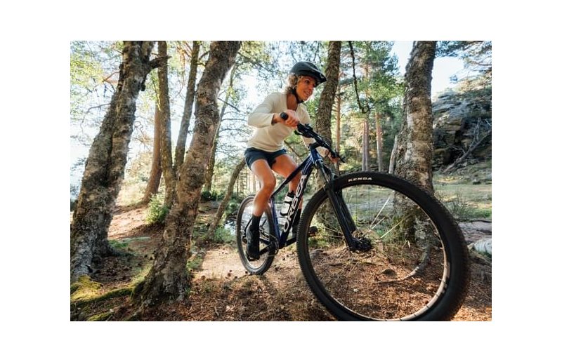 Orbea Hardtail MTB Onna 27 40 Terracotta Red - Green | Cykloteket.se