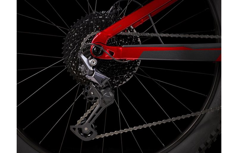 Trek El Mtb Rail 5 Deore Gen 3 Rage Red | Cykloteket.se - Cykloteket.se