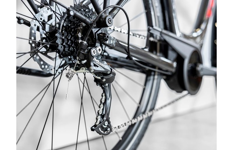 Trek Elcykel Dam Verve+ 2 Lowstep 300wh Dnister Black | Cykloteket.se ...