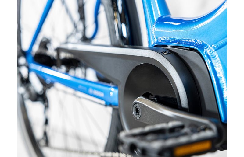 Trek Elcykel Dam Verve+ 2 Lowstep 300wh Alpine Blue | Cykloteket.se