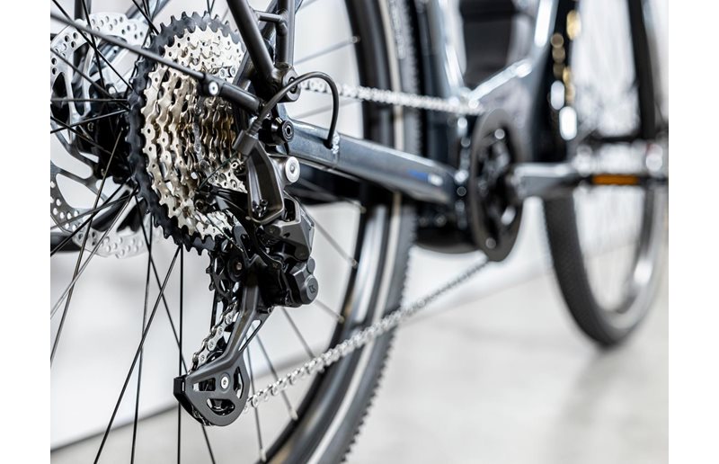 Trek Elcykel Dam Allant+ 6 Lowstep 725wh Galactic Grey | Cykloteket.se
