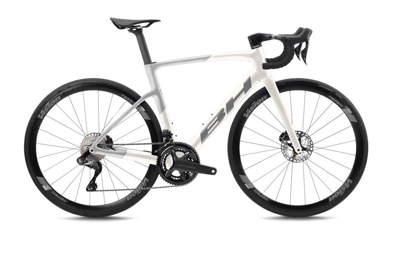 Racercykel BH Aero RS1 4.5 hvid/sølv/sølv - Bikester.dk