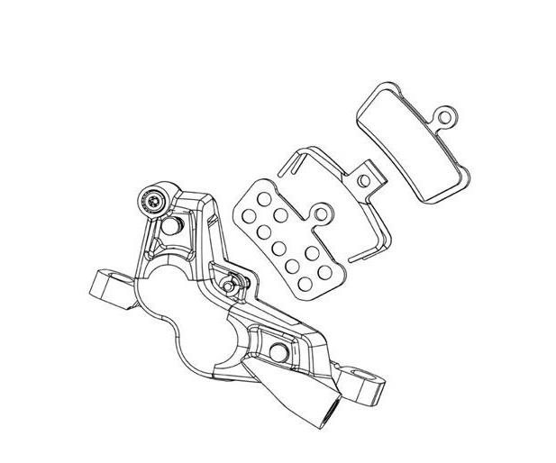 Sram Caliper Assembly, Standard | Cykloteket.se