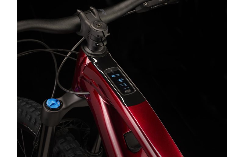 Trek El MTB Fuel Exe 8 Gx Axs T-type Rage Red To Deep Dark Blue Fade ...