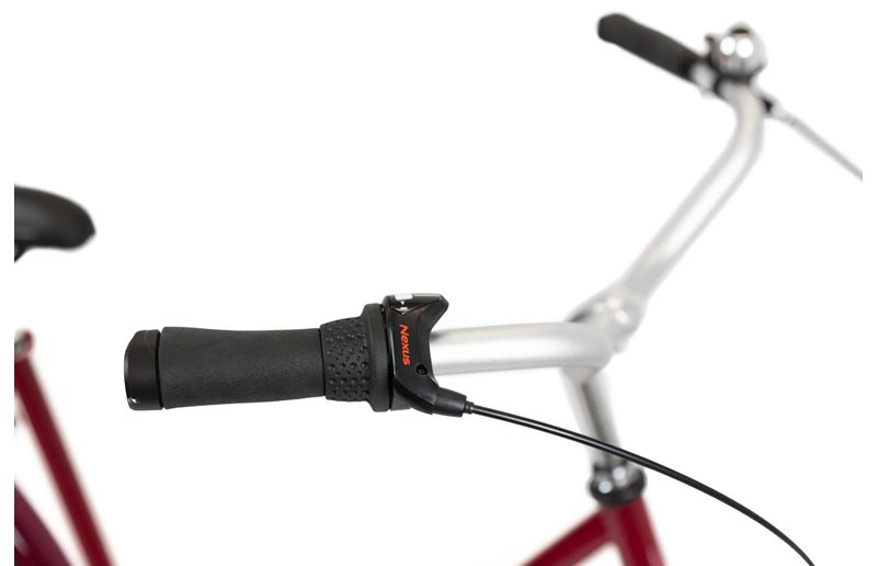 Kronan Damcykel Original D3 3-Växlad Röd | Cykloteket.se