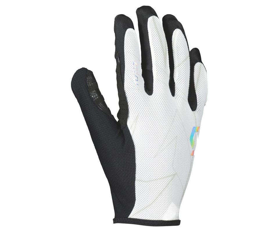 SCOTT Handskar Traction Tuned LF White/Black | Cykloteket.se ...