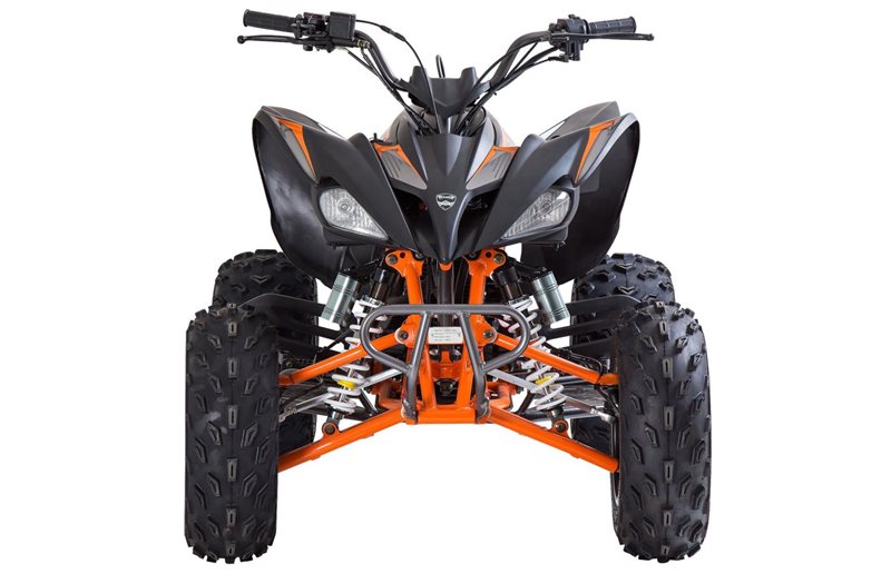 Viarelli Fyrhjuling Agrezza - 250Cc Black/Orange | Cykloteket.se