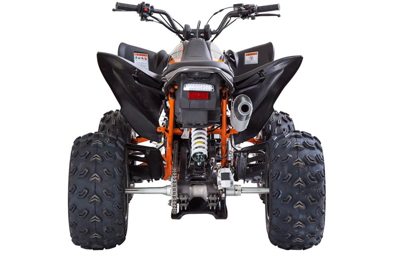 Viarelli Fyrhjuling Agrezza - 250Cc Black/Orange | Cykloteket.se