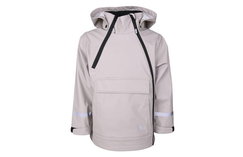 Köp Lindberg Regnjacka Rockville Rain Jacket Junior Concrete från LINDBERG