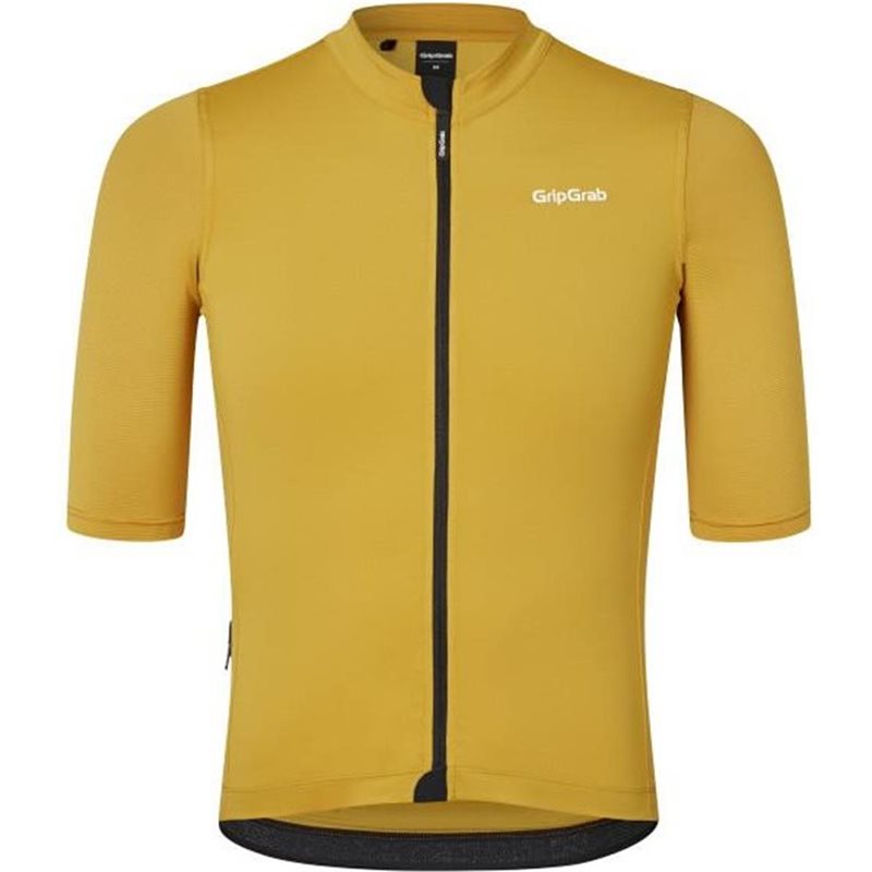 Cykeltrøje GripGrab RIDE Short Sleeve Mustard Yellow