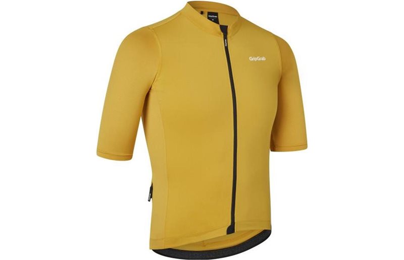 Cykeltrøje GripGrab RIDE Short Sleeve Mustard Yellow
