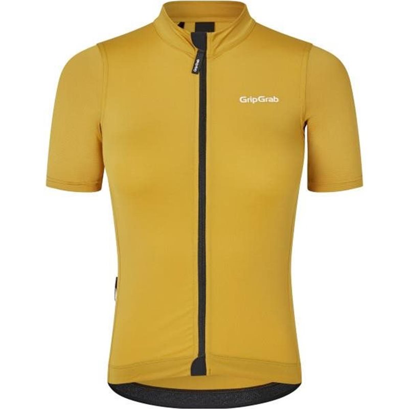 Cykeltrøje GripGrab W's RIDE Short Sleeve Mustard Yellow