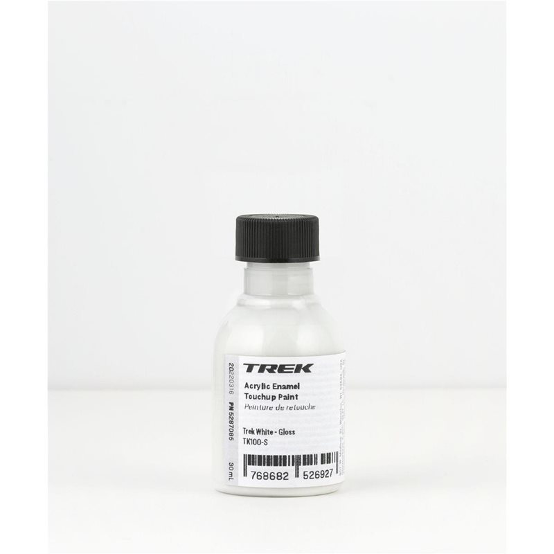 Trek Touch-up Paint - Gloss White Color Collection TK100-S | Cykloteket.se