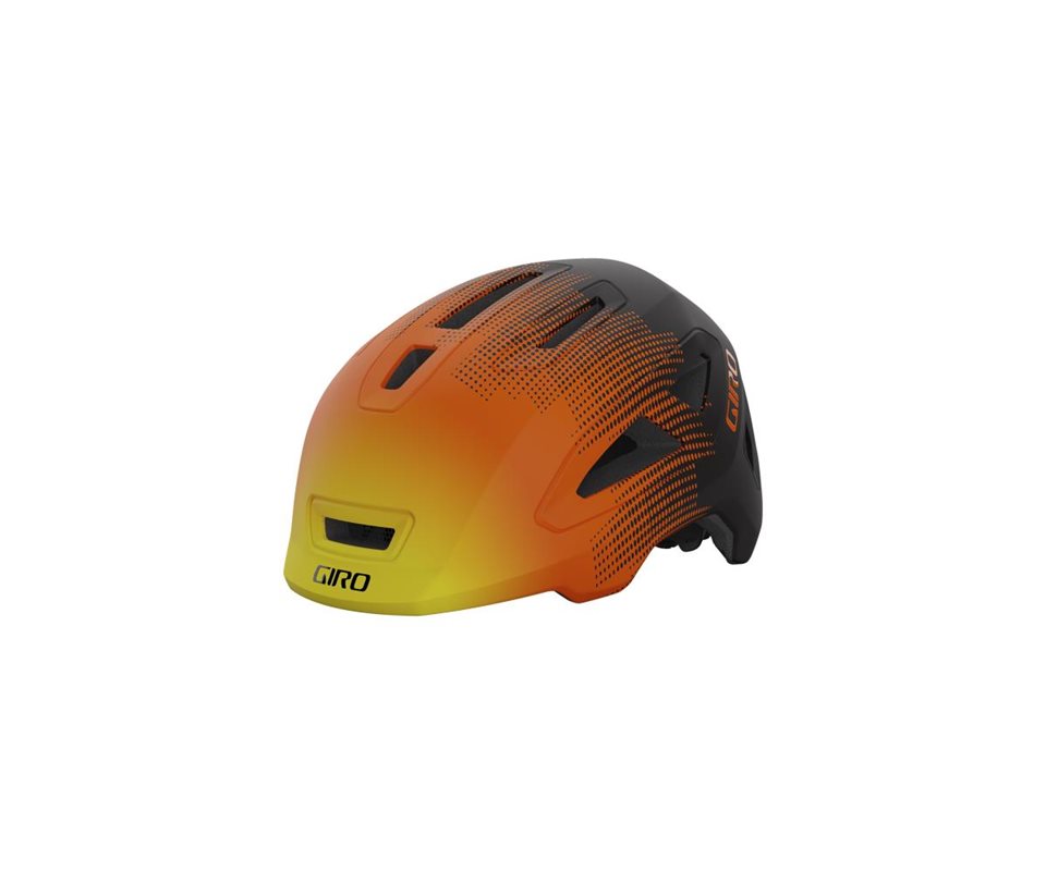 GIRO SCAMP Mips II Helmet Kids Mat Orange Towers | Cykloteket.se