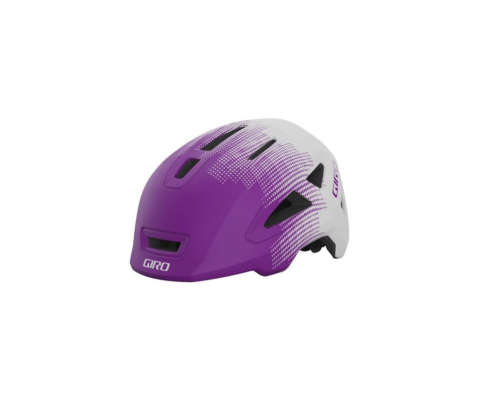 GIRO SCAMP Mips II Helmet Kids Mat Purple Towers | Cykloteket.se