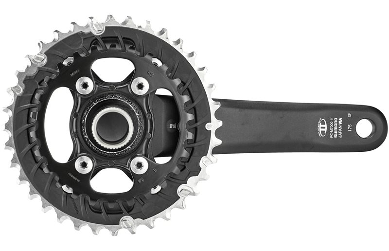 Shimano SLX MTB FC-M7000 Crank Set 2x11-speed 36-26 teeth | Cykloteket.se