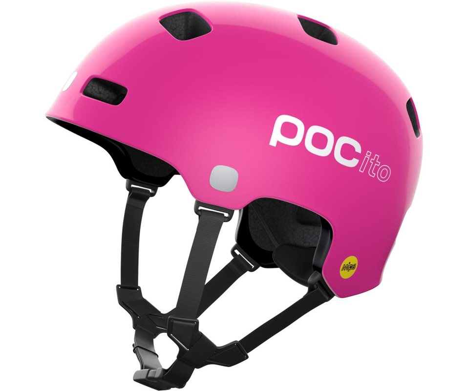 Köp Cykelhjälm Poc POCito Crane Mips Fluorescent Pink från POC online