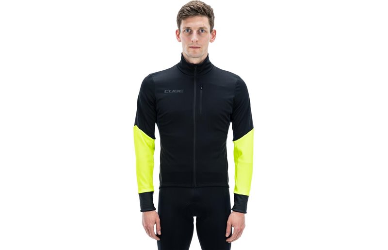 Cube Softshell Jacket Blackline Safety | Cykloteket.se