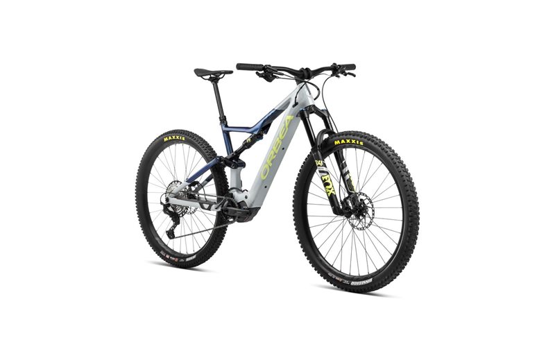Orbea El Mtb Rise H20 Iceberg Grey-Moondust Blue Gloss | Cykloteket.se