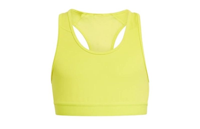 Adidas Sport-BH Jg Tr Ask Bra Acid Yellow/White | Cykloteket.se