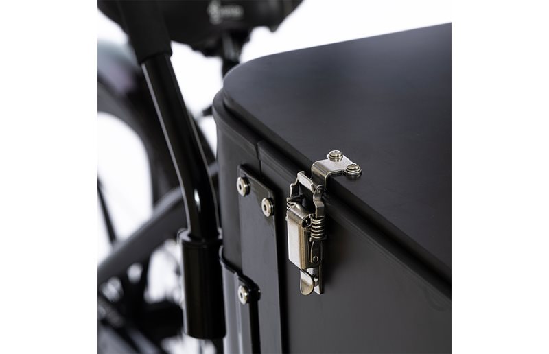 Cargobike Lådcykel EL DeLight Box Black | Cykloteket.se