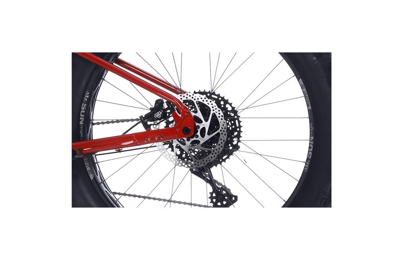 Rock Machine Fatbike Vyöry 30 Gloss Metallic Orange/Black | Cykloteket.se