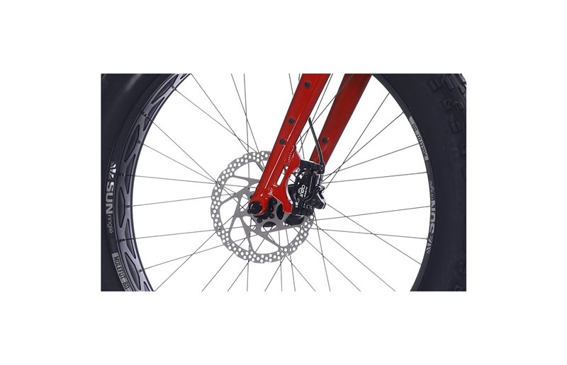 Rock Machine Fatbike Vyöry 30 Gloss Metallic Orange/Black | Cykloteket.se