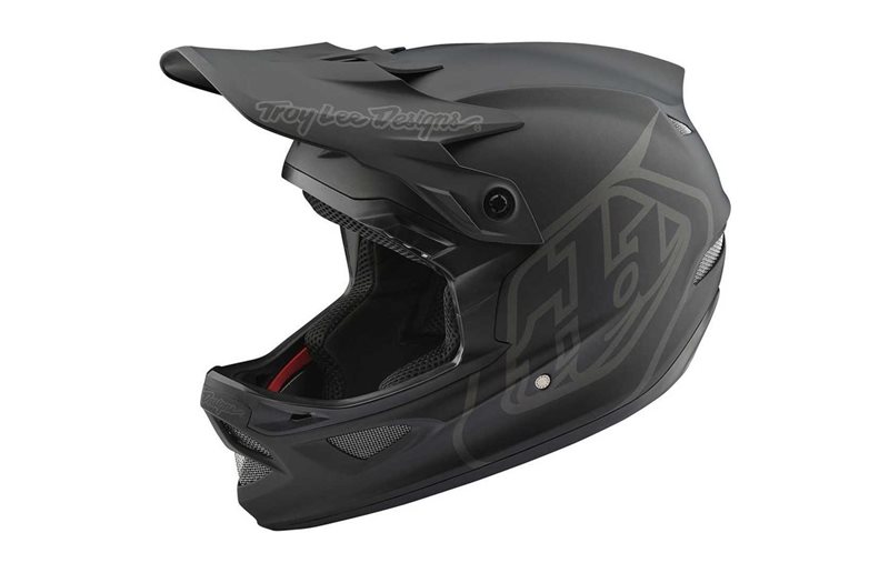 Osta Full Face kypärä Troy Lee Designs D3 Fiberlite Mono musta merkiltä ...