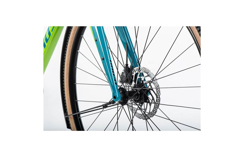 Ghost Gravelbike Road Rage EQ Grön/Gul | Cykloteket.se