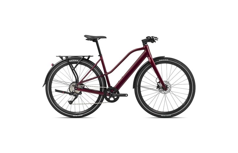 Orbea Elcykel Hybrid Vibe Mid H30 Eq Metallic Burgundy Red Gloss ...