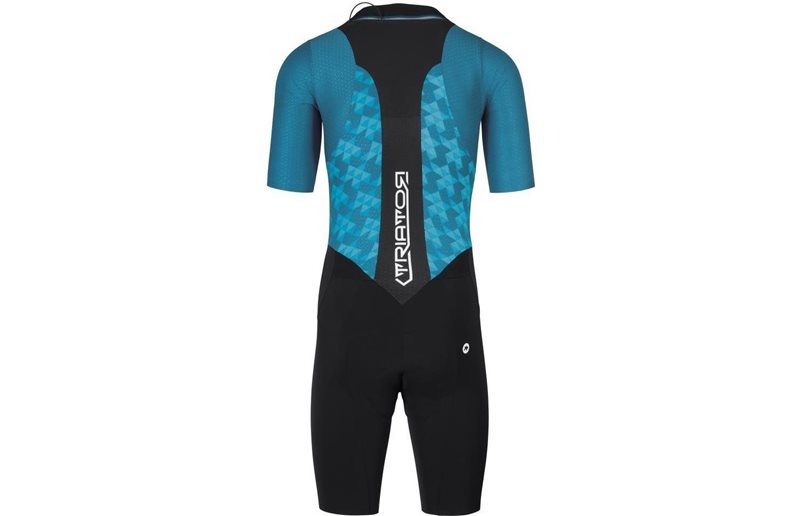 Assos Tempodrakt Triator SS Speedsuit Herre Blå fra ASSOS - Birk Sport