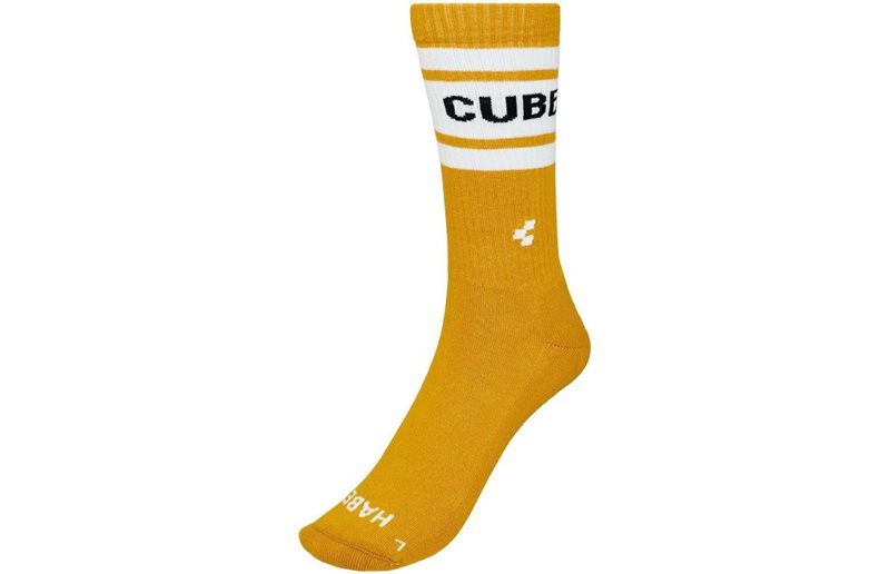 Cube Socks After Race High Cut Yellow online