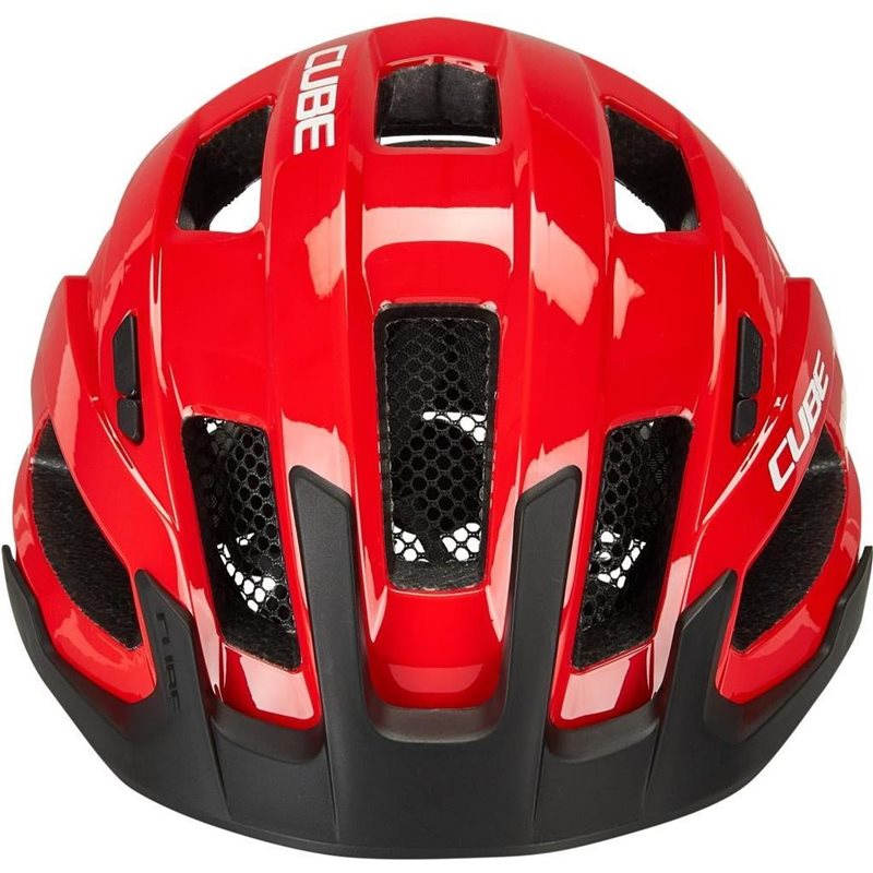 Cube Cykelhjälm Steep Helmet Glossy Red | Cykloteket.se