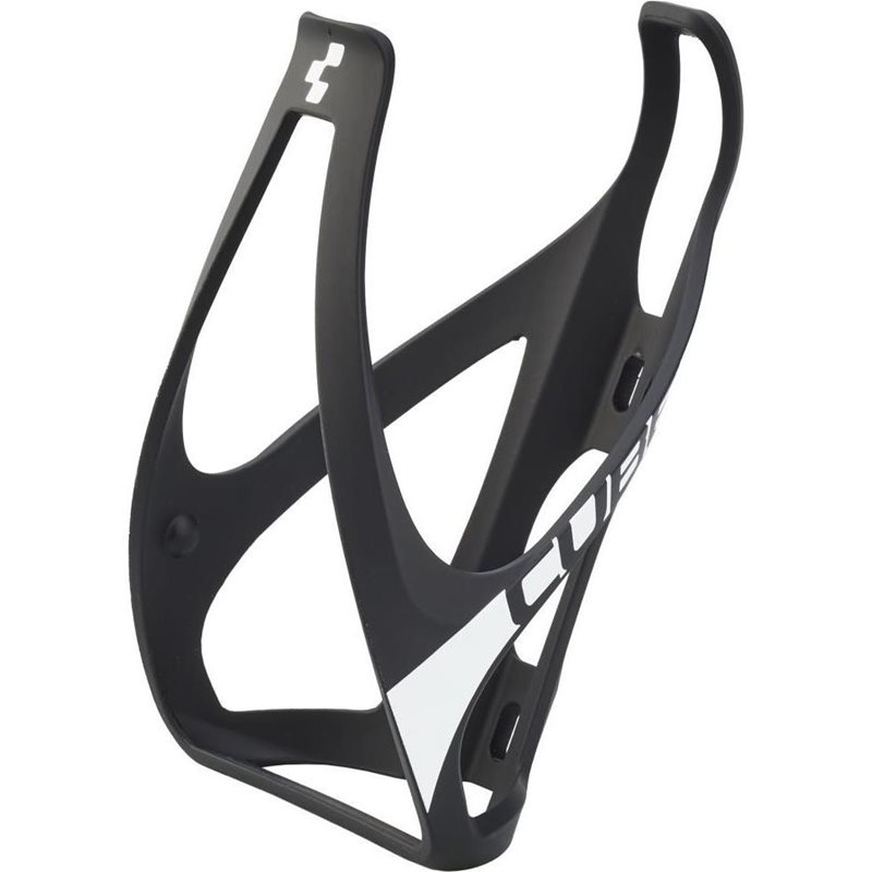 Cube Bottle Cage HPP Matte Black/White | Cykloteket.se