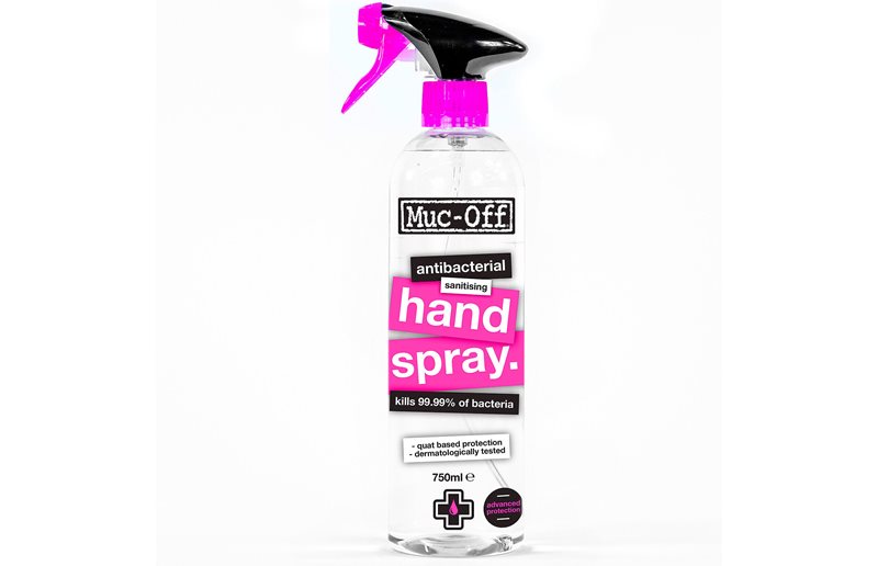 Muc-Off Antibakteriell Hand-Spray Nocolor | Cykloteket.se
