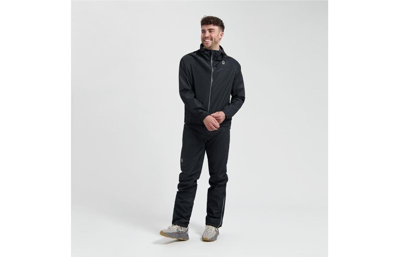 Rogelli Regnset Commuter Core Unisex Svart | Cykloteket.se