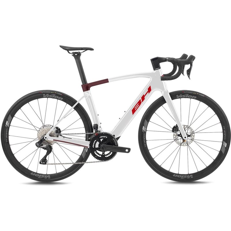 BH Elcykel Racercykel iRS1 Carbon 1.6 Vit/Röd | Cykloteket.se ...