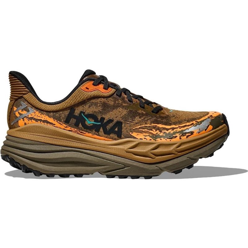 Hoka Trailrunning Skor Stinson 7 Honey/antique Olive | Cykloteket.se